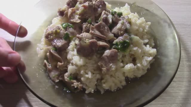 Как вкусно приготовить куриные желудочки