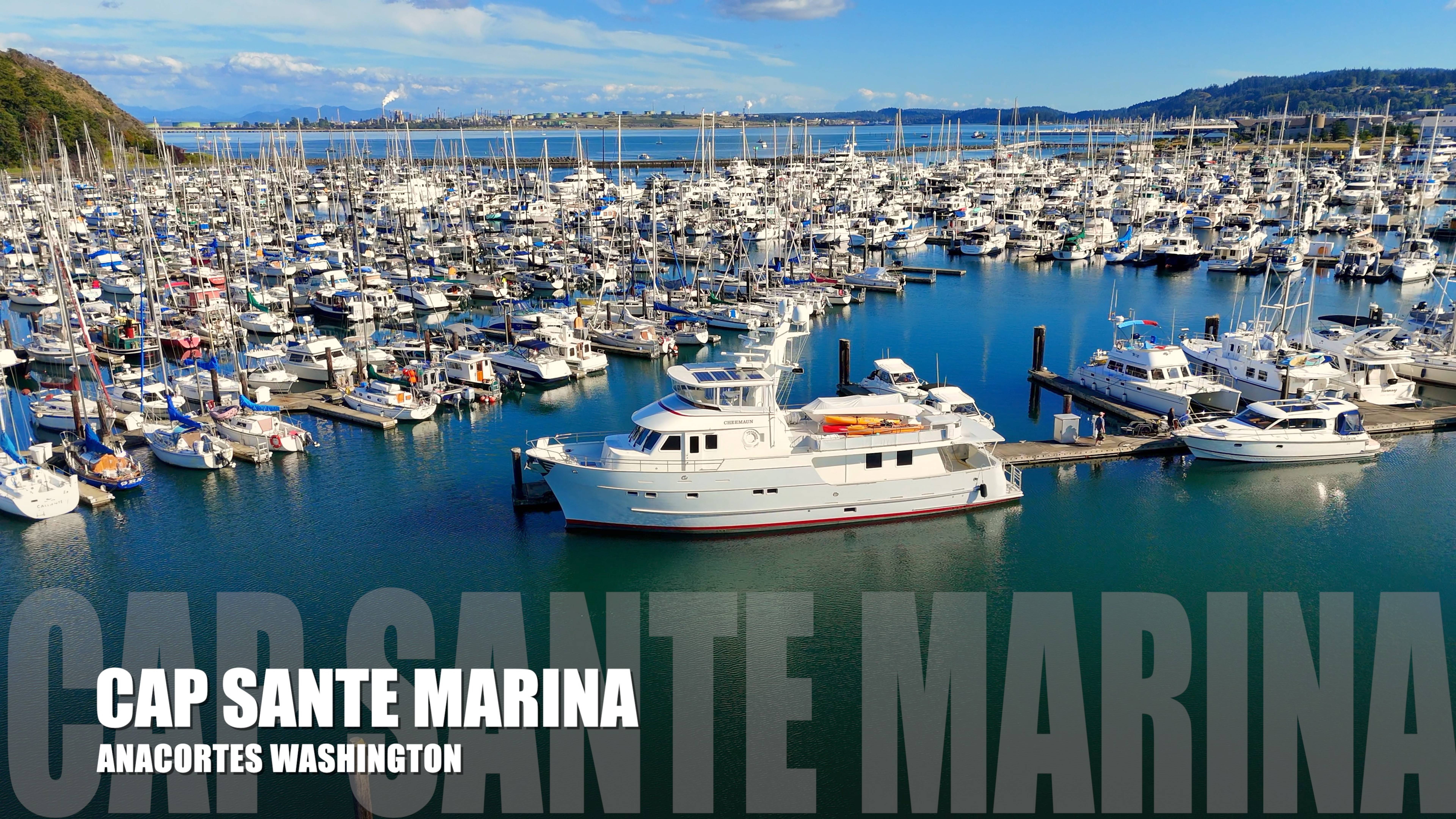 🚤 Незабываемый вид — Марина Кап Санте, Анакортис, Вашингтон 🌊
