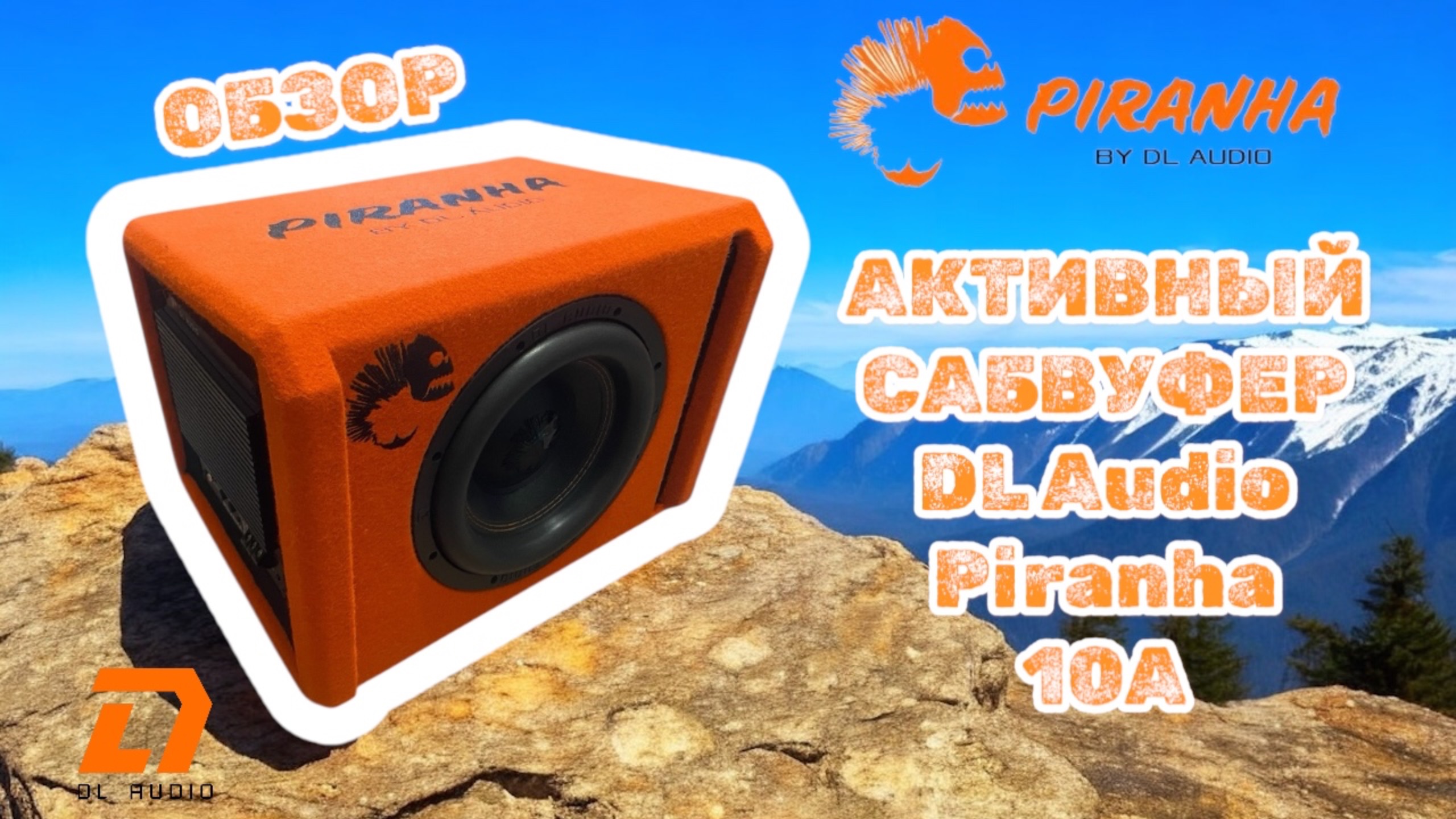 АКТИВНЫЙ САБВУФЕР DL Audio Piranha 10A