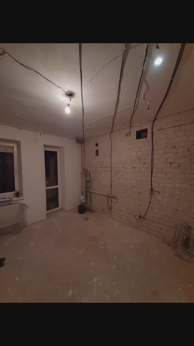 Ремонт кухни. Демонтажные работы. Электрика. Ремонт. Калининград.