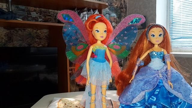 Распаковочка! Резиночки и куколка  Винкс Блум 15 лет юбилейная!