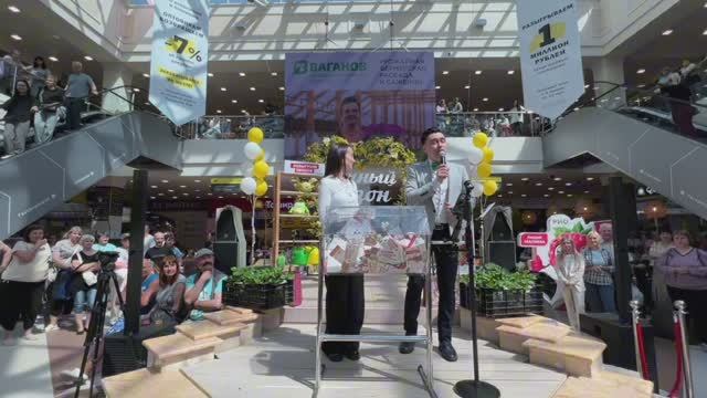 25 мая - Разыграли ТЕПЛИЦУ 🏡 и Дачные призы 🌼 среди покупателей Текстильного Центра РИО ✨