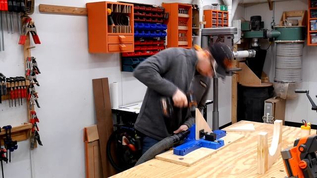 Как я навёл порядок в задней части мастерской: вертикальное решение для системы отсоса, которое меня