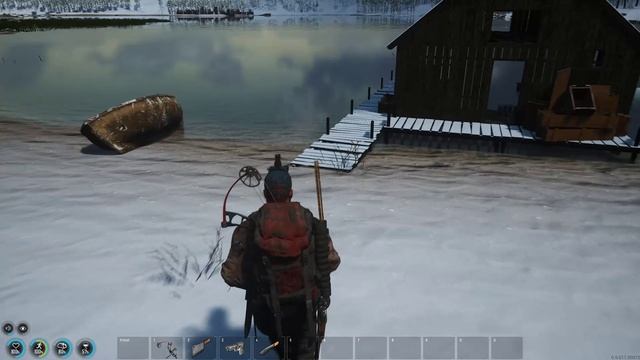 SCUM (0.9.611.90072) - Снова Северный аванпост торговцев.