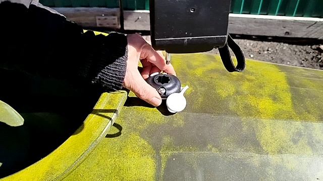 Установил стационарное крепление для GoPro на КАЯК.РФ двойку