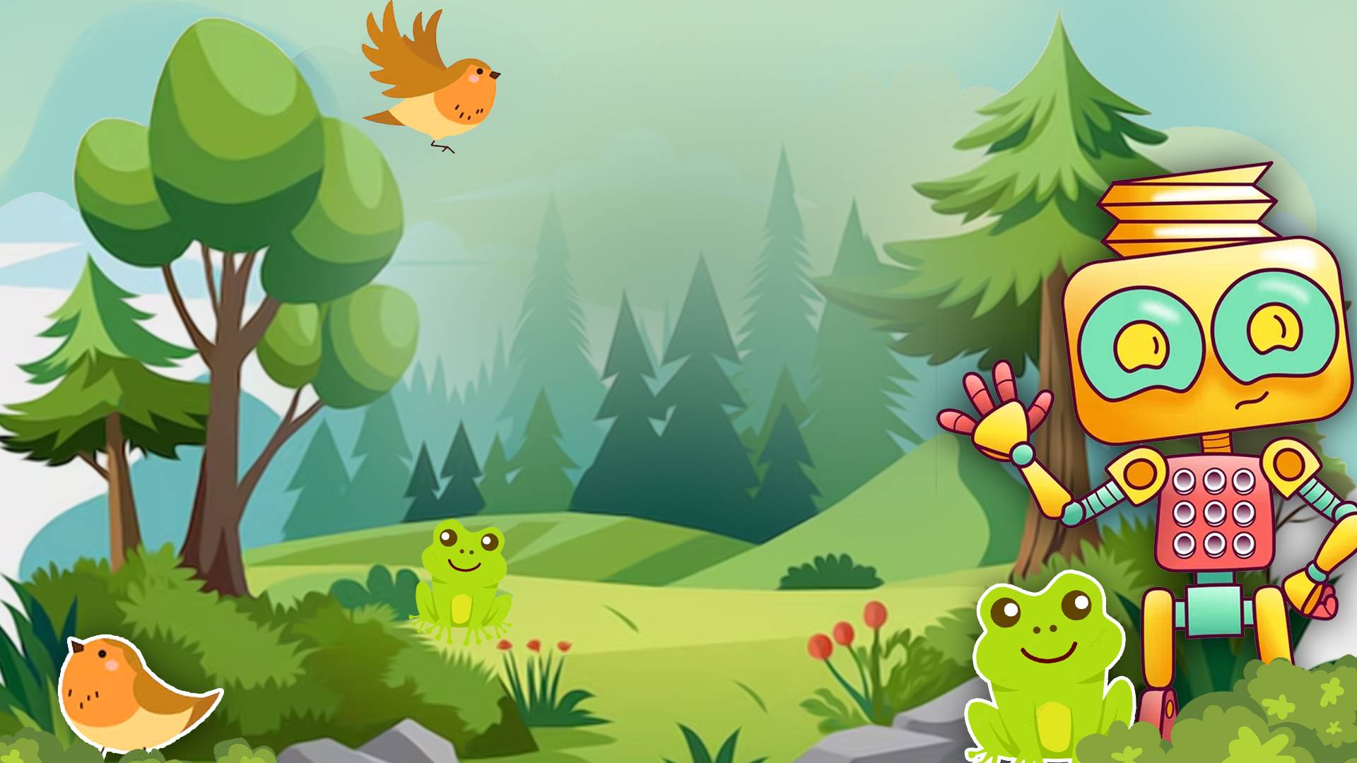 1. крип-крип-крип по лесу