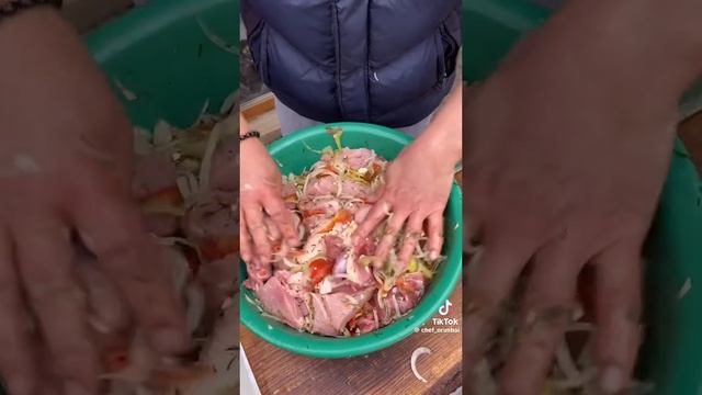 Шашлык из индейки