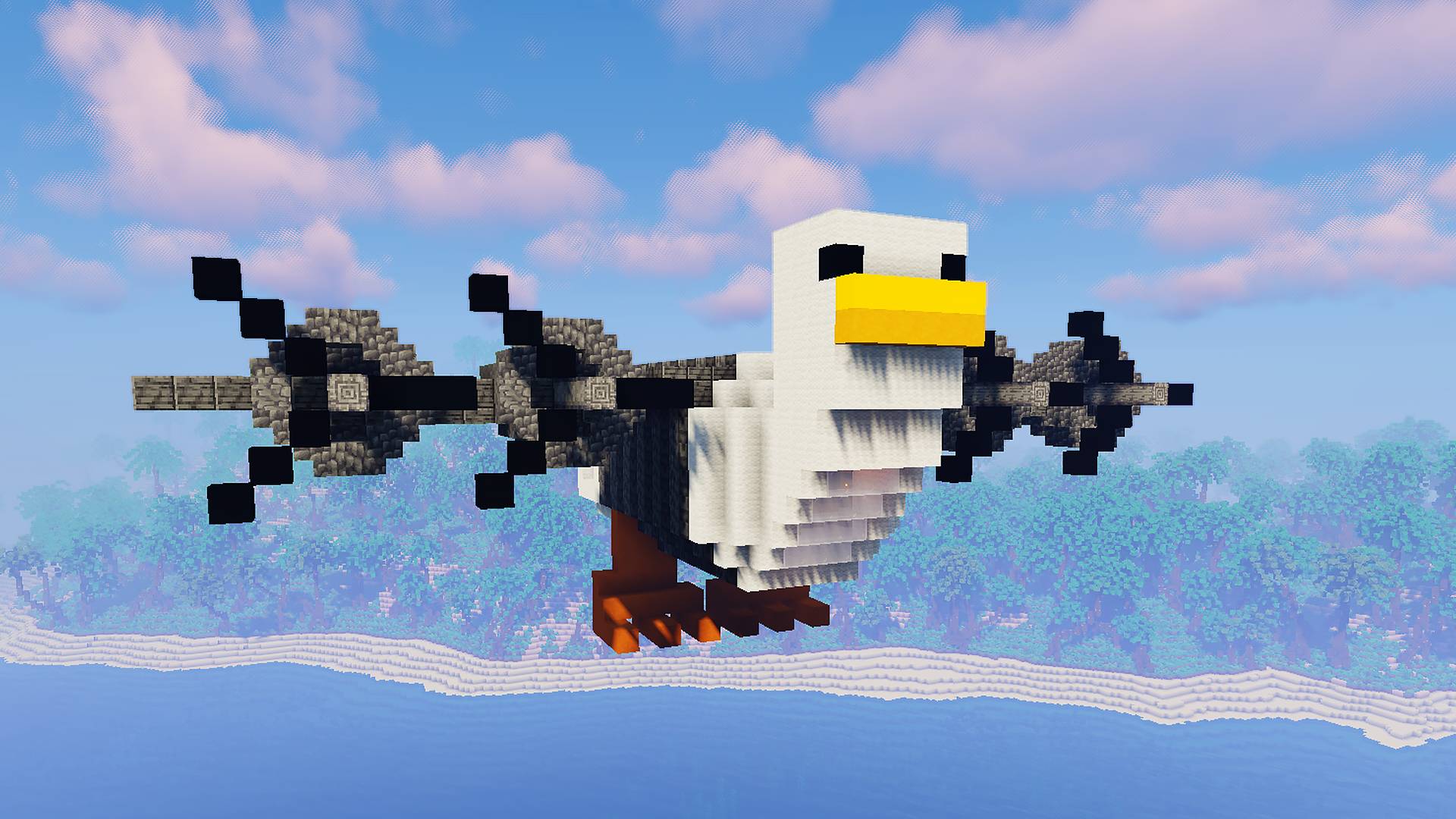 СТРОИМ БОМБОМБИНИ ГУСИНИ В MINECRAFT! 🦢💣