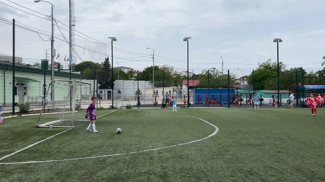 25-05-2025 года. ДЮФЛ РК 2024-2025. СШ 3 ФК Севастополь 2017 - ФК Спартак 2016. 1 тайм