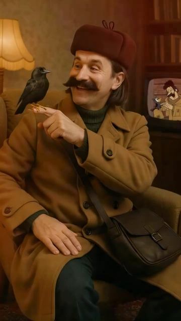 Герои Простоквашино глазами ИИ