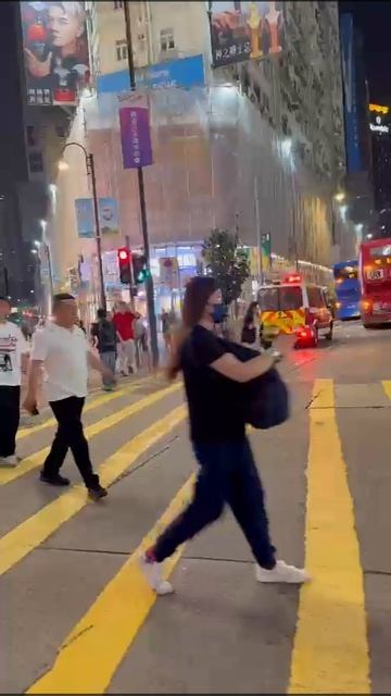 Гонконг, пешеходный переход