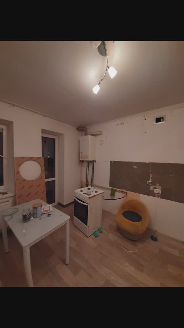 Ремонт кухни. До начала ремонтных работ. Ремонт. Калининград.