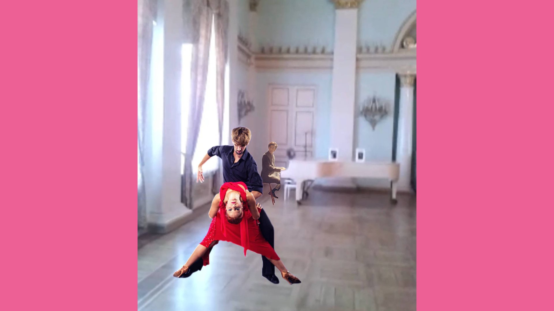 Танцы в Танцевальном Зале Юсуповского Дворца Dancing in the Ballroom of the Yusupov Palace