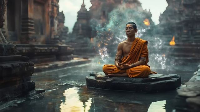 Медитация монаха - Расслабляющая индонезийская музыка для медитации и релаксации, фоновая музыка