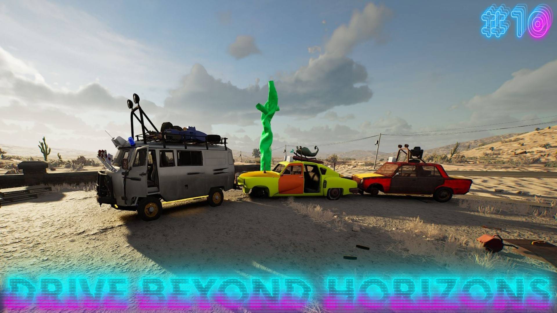 Drive Beyond Horizons - Осталось не много! Собираем буханку с прицепом! #10