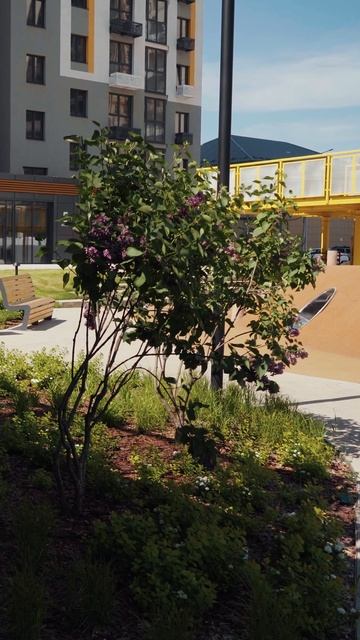 Озеленение в Инстеп.Механизаторов