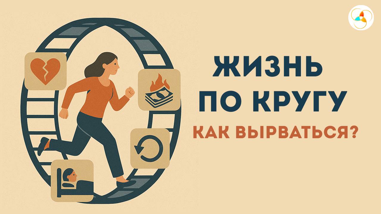 Жизнь по кругу.  Как выйти из цикла повторящихся проблем