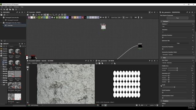 1 -01 Tutorial Damage Concrete Basecolor Roughness