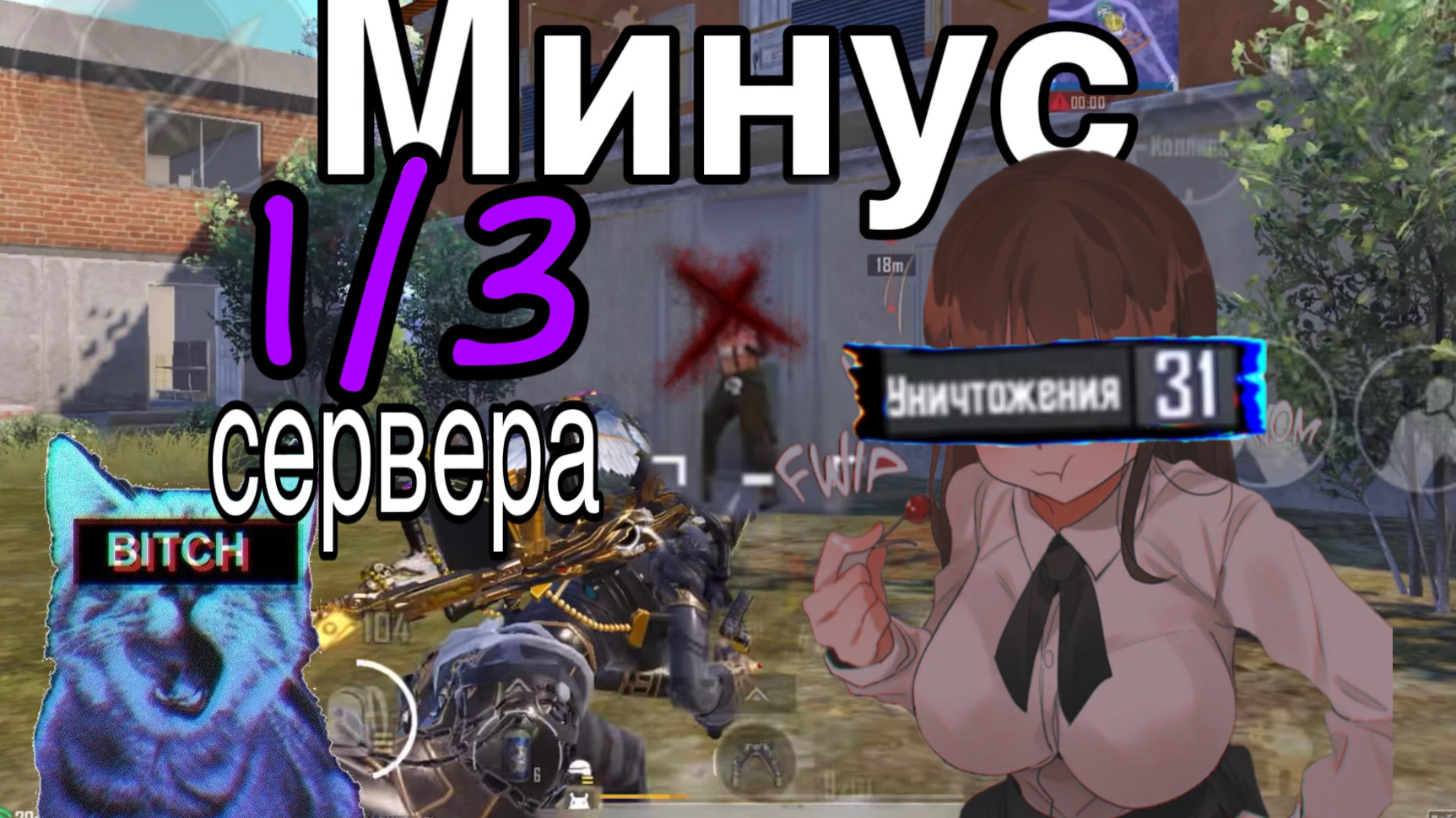 Уничтожил 1/3 сервера PUBG Mobile