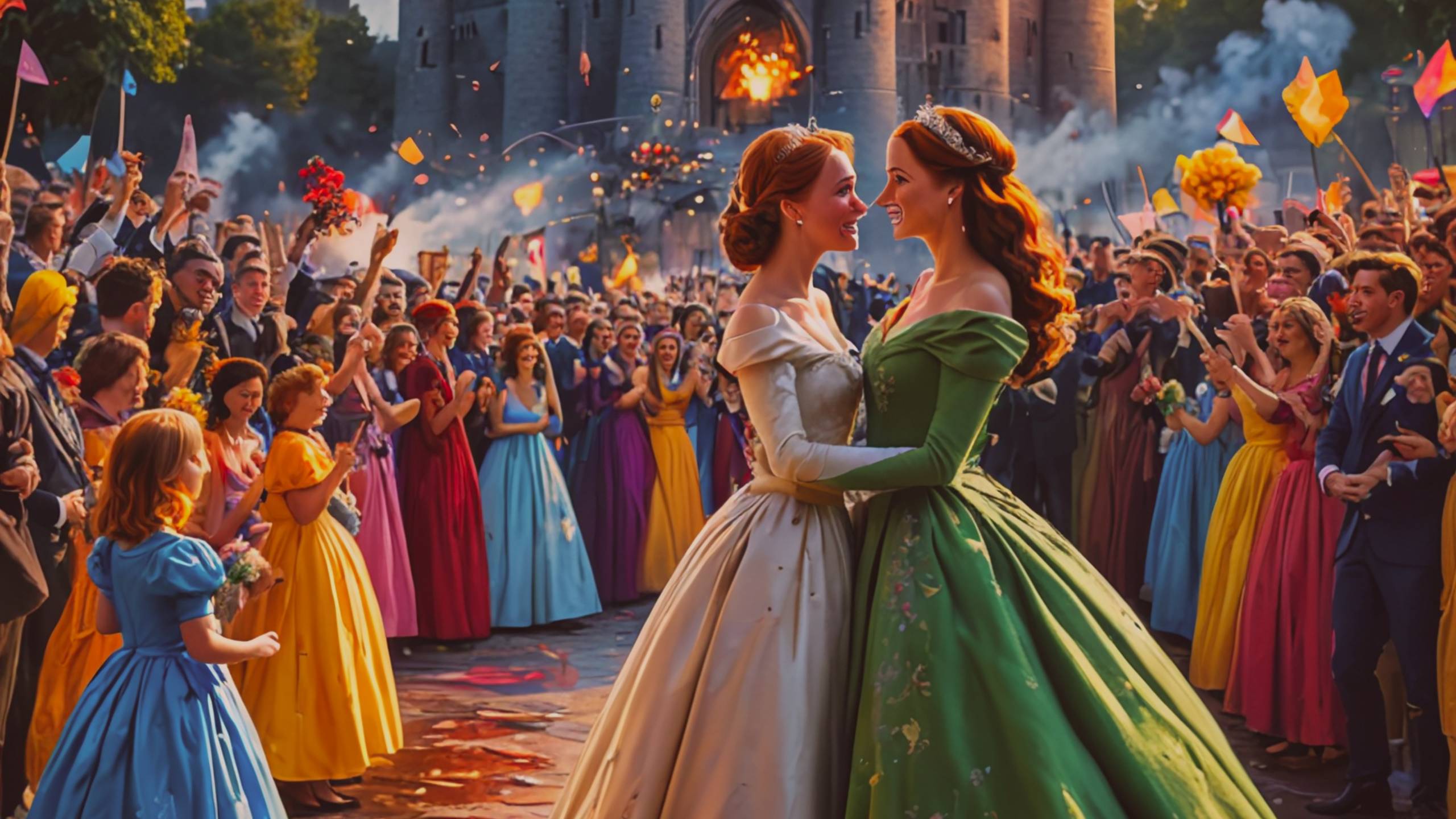 Глава 115. Принцесса Лиз обсуждает с принцессой Фионой победу маркиза