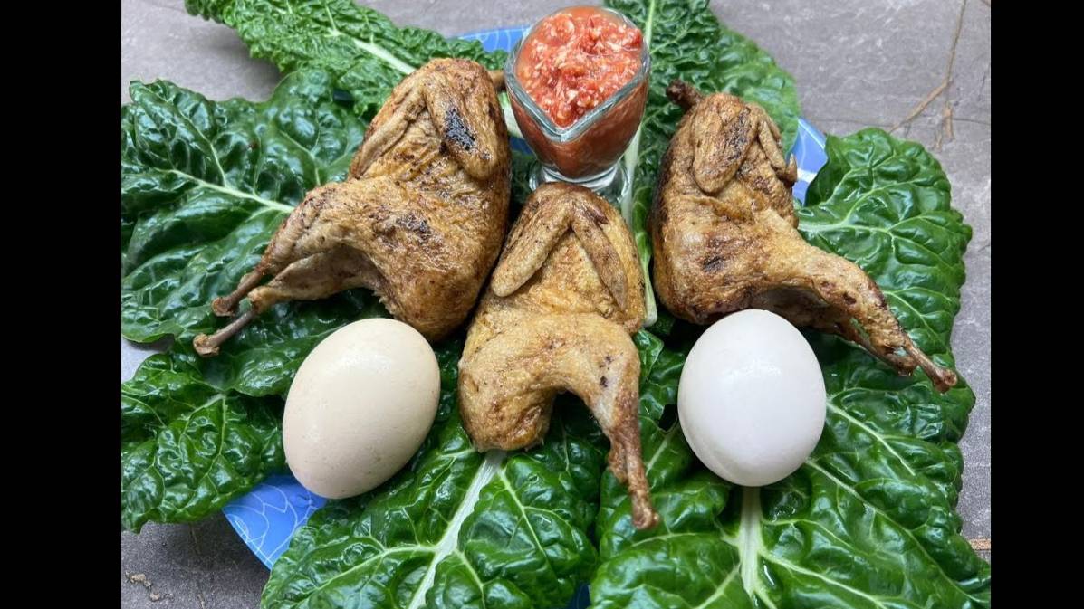 ЖАРЕНАЯ ПЕРЕПЕЛКА В МАРИНАДЕ (ДИЧЬ) РЕЦЕПТ ИЗ СТАРОЙ КНИГИ #рецепт #перепелка #дичь