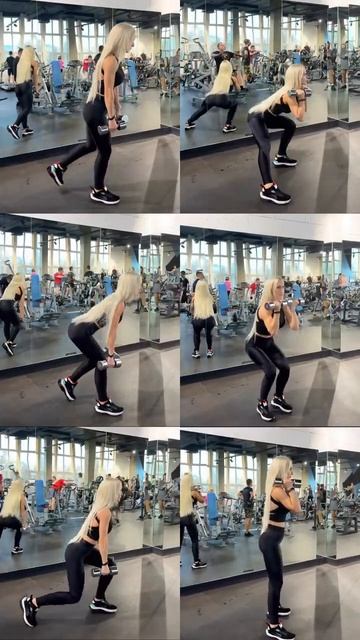 Тренировка на ноги и ягодицы