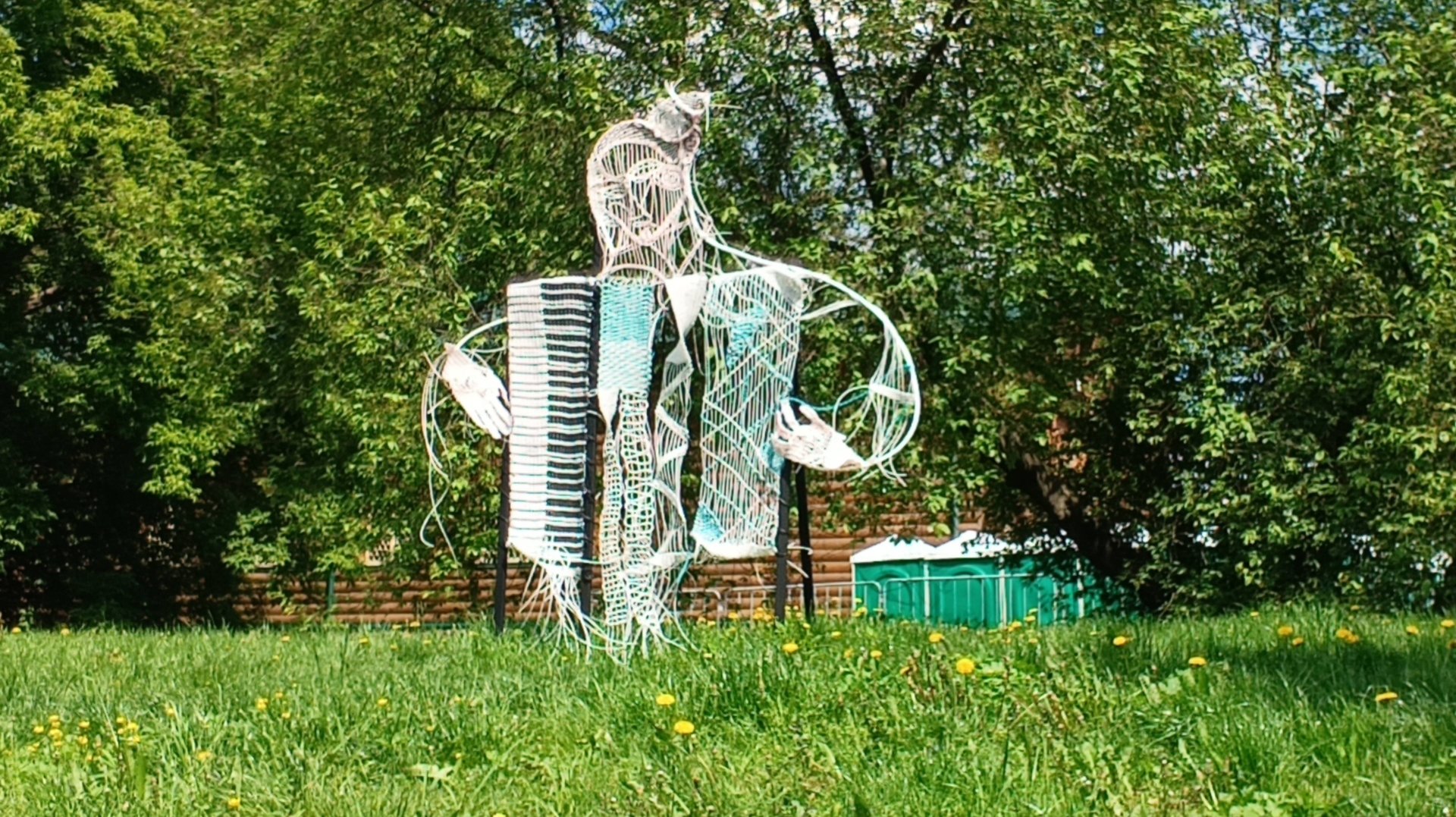 Прогулки по Москве.Царицыно.Часть 1. V Триеннале современного текстиля и гобелена. Свернула не туда