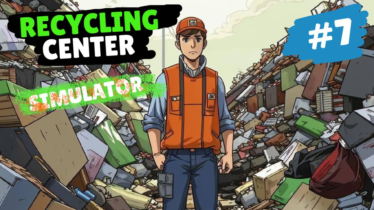 RECYCLING CENTER SIMULATOR #7 ОЧЕНЬ МНОГО РАБОТАЕМ