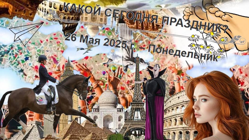 Культурные события, дни памяти и праздники 26 мая!