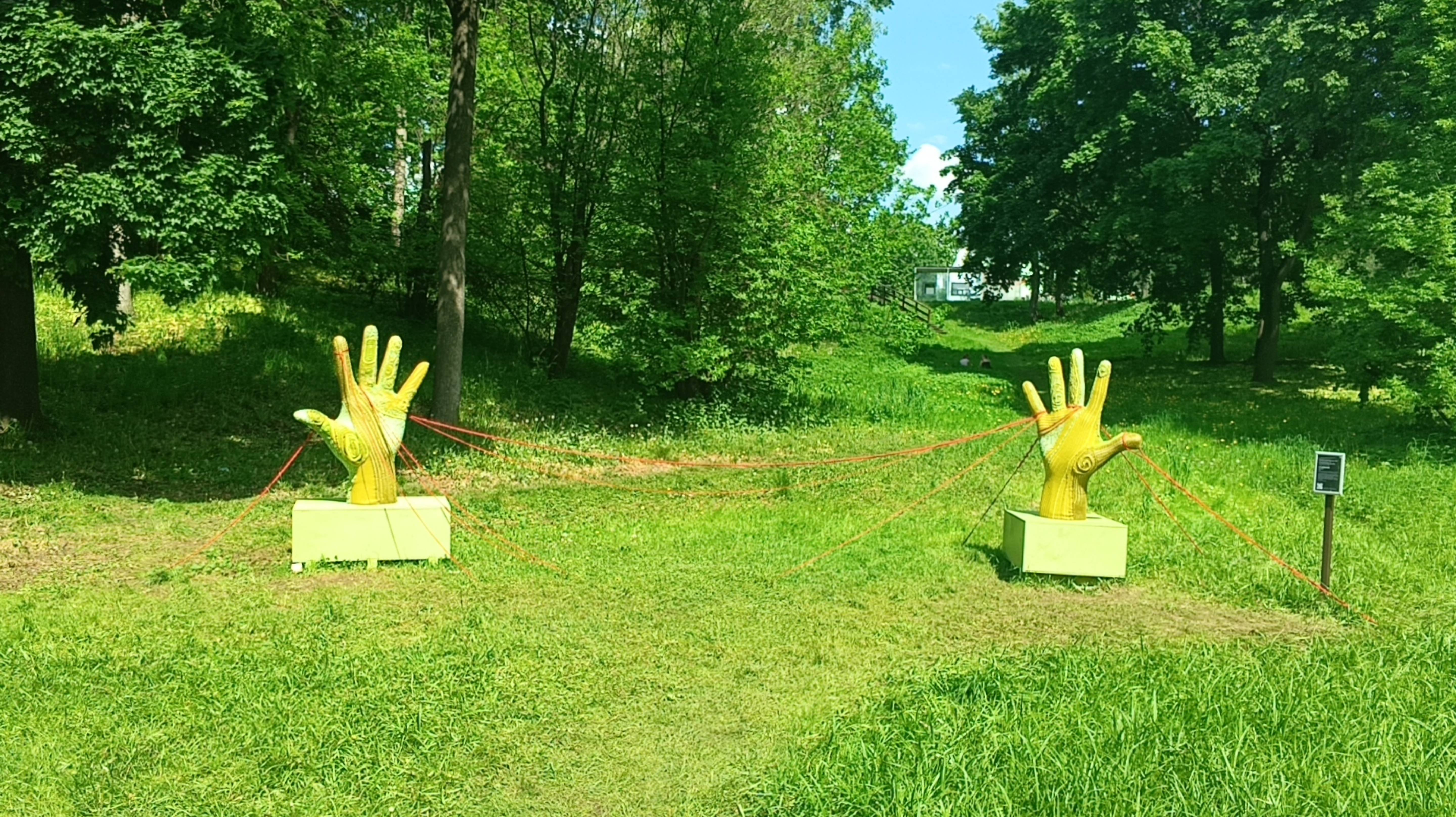 Прогулки по Москве.Царицыно.Иду на V Триеннале современного текстиля и гобелена. Часть 2. По парку