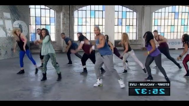 Танцевальная тренировка CIZE.  Livin in the 8s