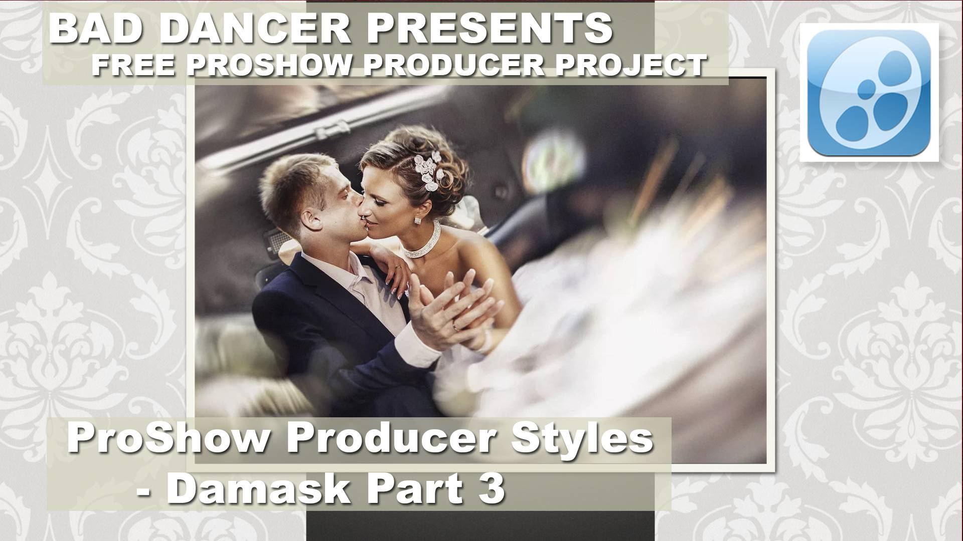 Free ProShow Producer project - Damask Styles Part 3