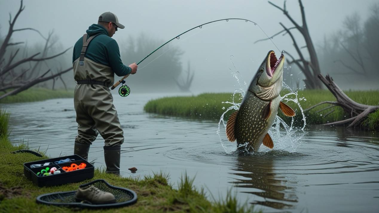 Ловля щуки на жерлицы: проверенная тактика для зимнего и летнего сезона 🎣