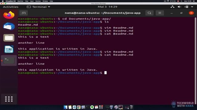 2.8 Working with Vim Editor