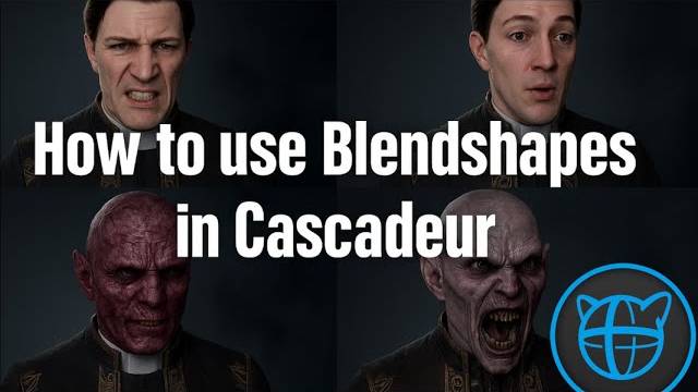 Как использовать Blendshapes в Cascadeur + интеграция с Unreal Engine | Урок по фейс-анимации