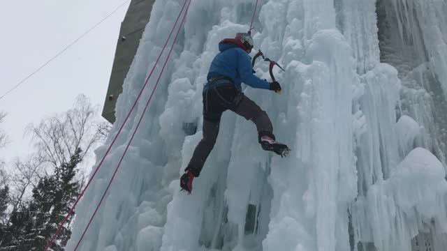 Ледолазные тренировки с Григорием Кочетковым