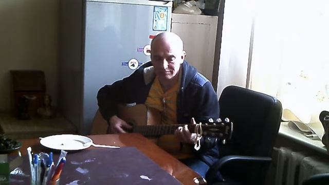 @DSCF0093 Апрель 19 Дмитрий Чубурков поёт