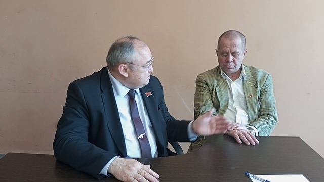 Интервью с депутатом Законодательного собрания по Лен. Обл. Кузьминым Николаем Алексеевичем