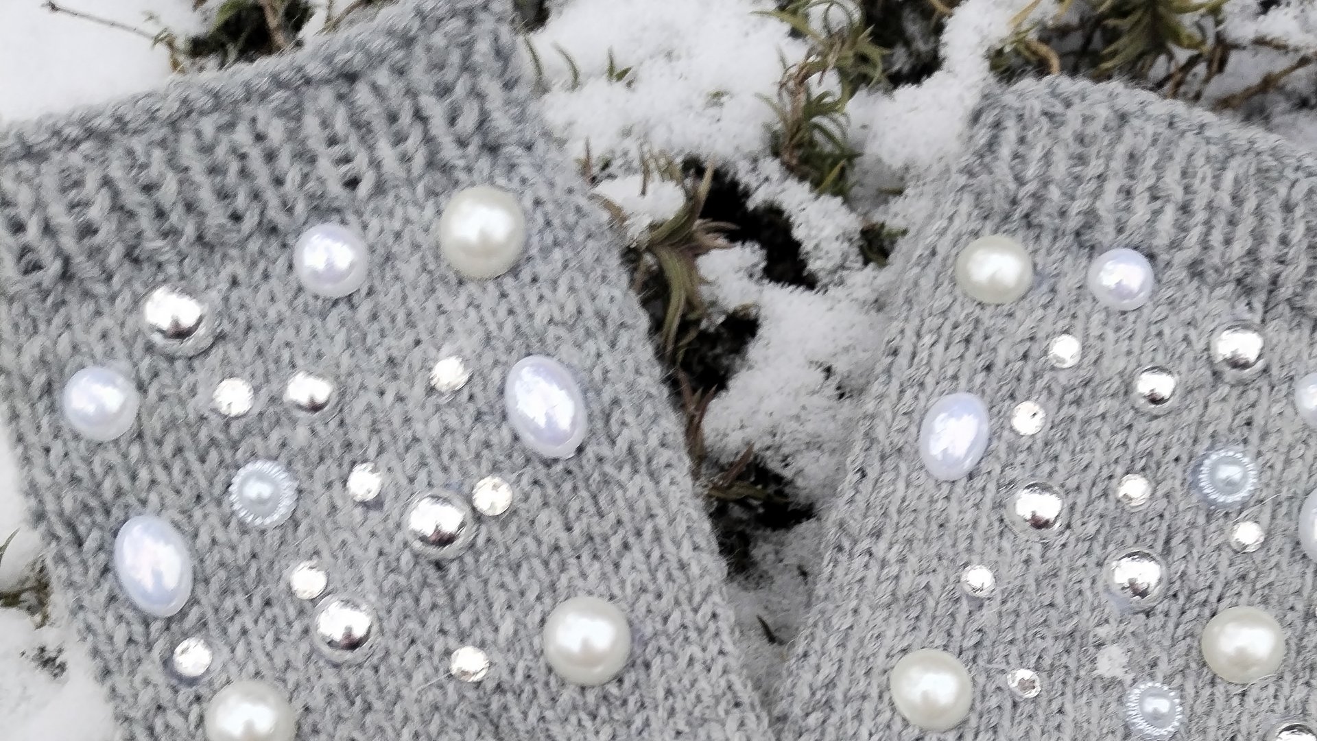 Митенки для начинающих 🌺