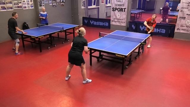 гр. Iф. Чирков А. (749) - Орлова О. (499) настольный теннис 20.05 Любительский турнир ТТСПОРТ