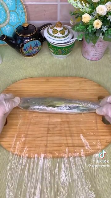 Закуска Скумбрия с зеленью