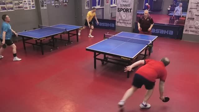 гр. Iф. Чирков А. (747) - Денисов А. (617) настольный теннис 20.05 Любительский турнир ТТСПОРТ