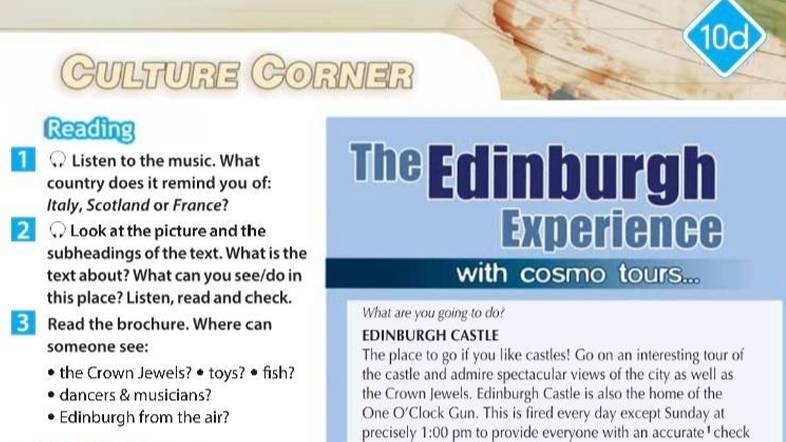 Spotlight 6, mod 10d Culture Corner