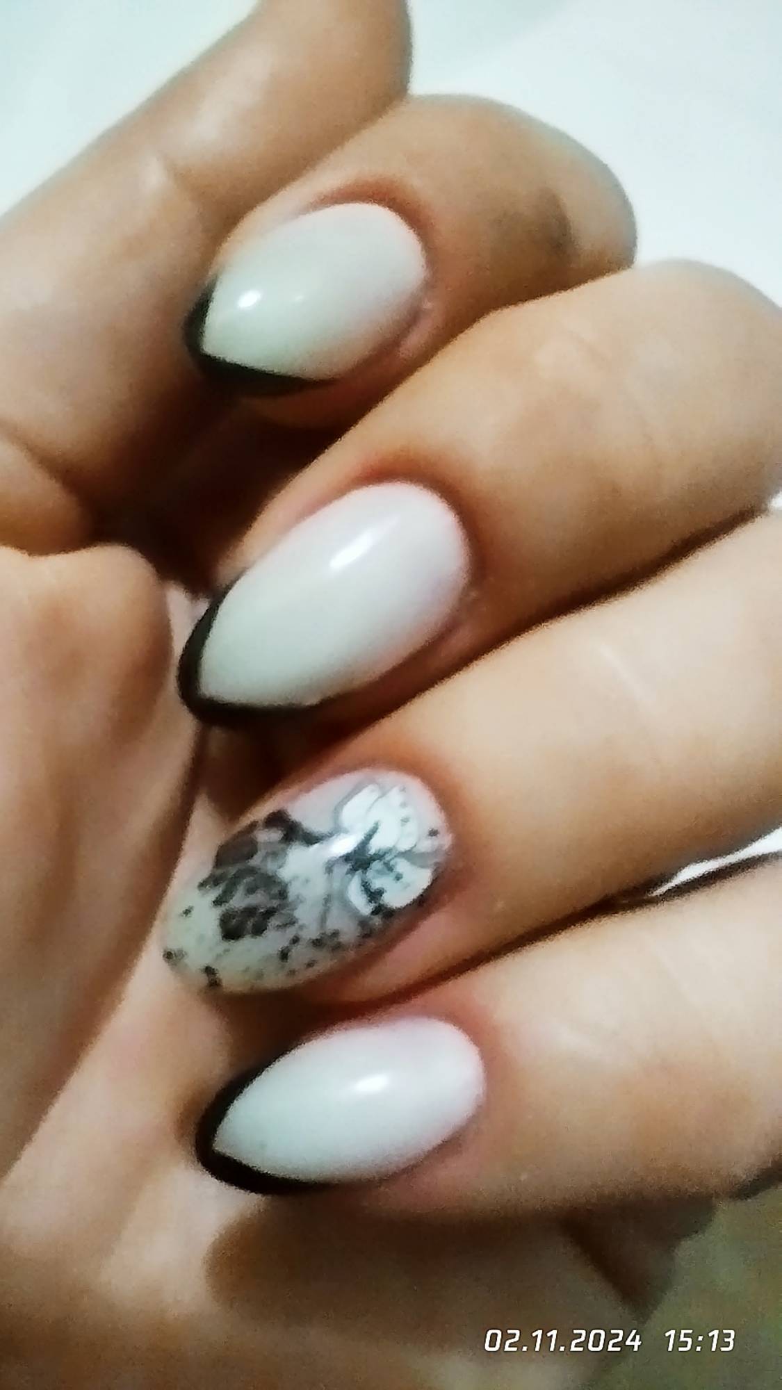 Маникюр.Наращивание самой себе.