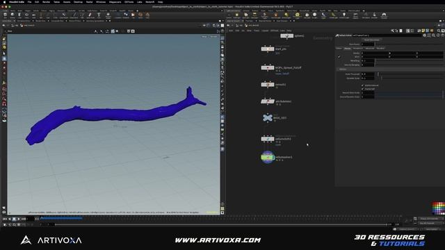 From GEO To Cloth - Houdini & Redshift