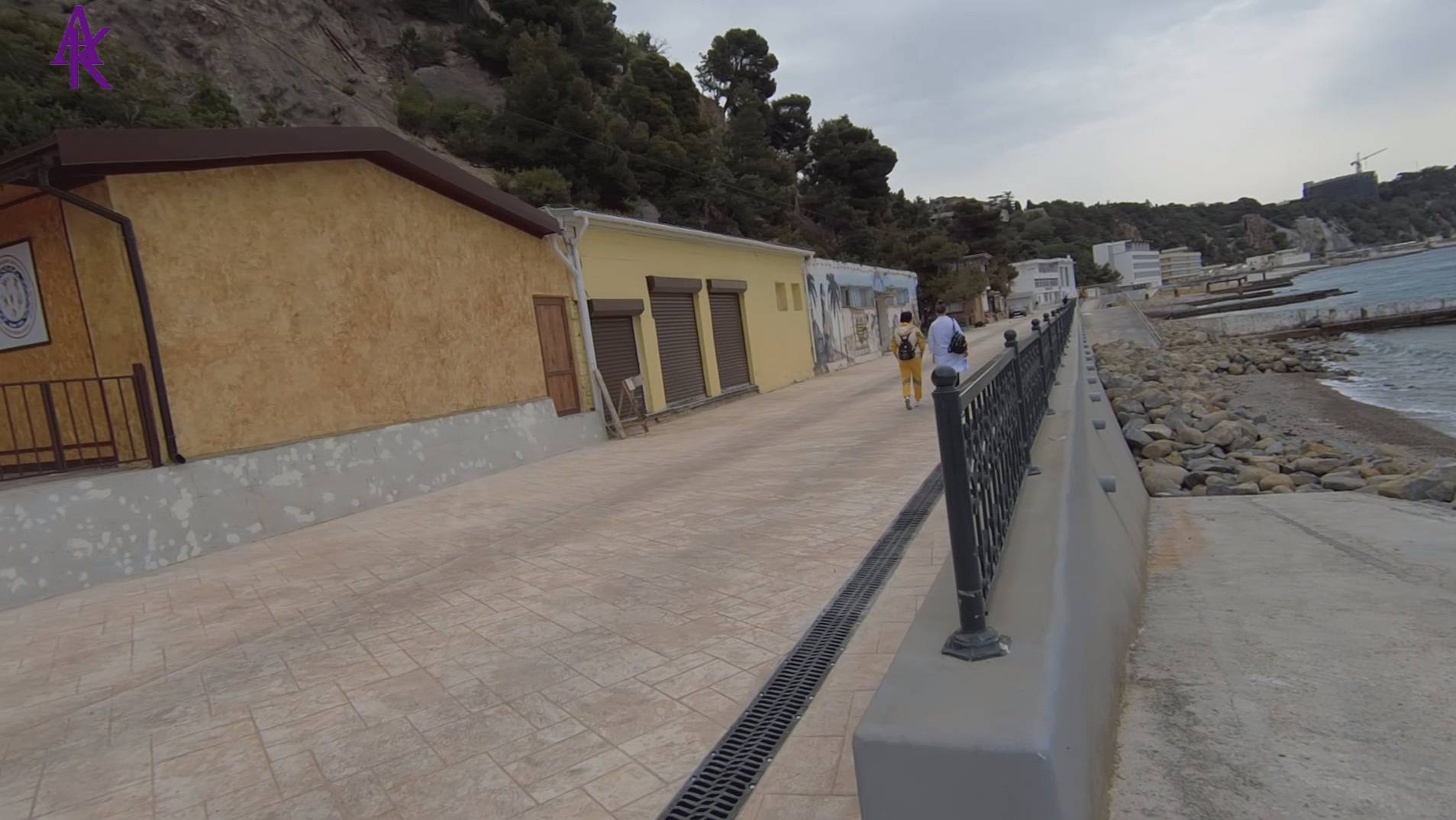 Крым. #ЮБК Гаспра. Просили набережную Марата? Вот она! 26.05.25 #андрейкрымский #артемийкрым #гаспра