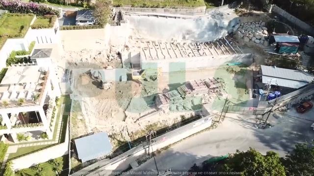 Монтаж дренажной системы без щебня Лайт Рок в Таиланде