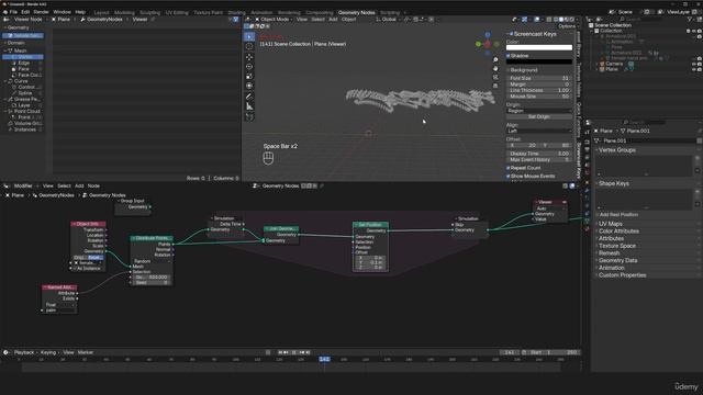 1 -Advanced particle effects in blender with geometry nodes part1