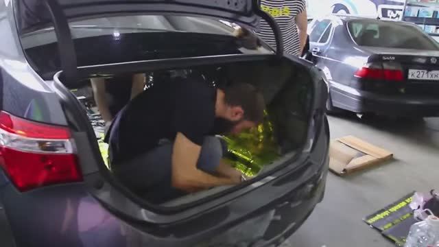 Шумоизоляция автомобиля Toyota Corolla