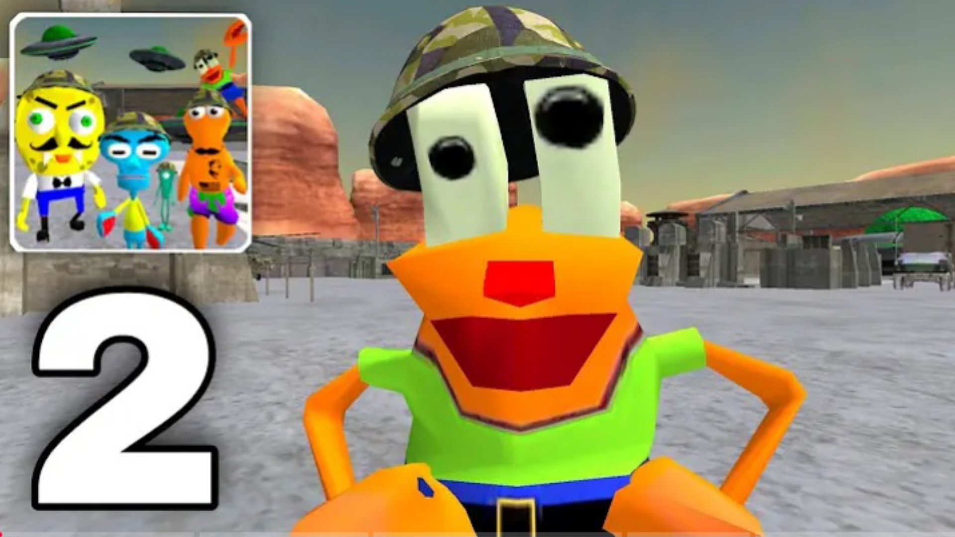 Sponge Area 51 Neighbor Escape Alien Base Secret Gameplay Level 6 To 10